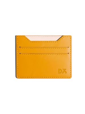 Buy DailyObjects Chrome Yellow Skinny Fit Vegan Leather Wallet Online