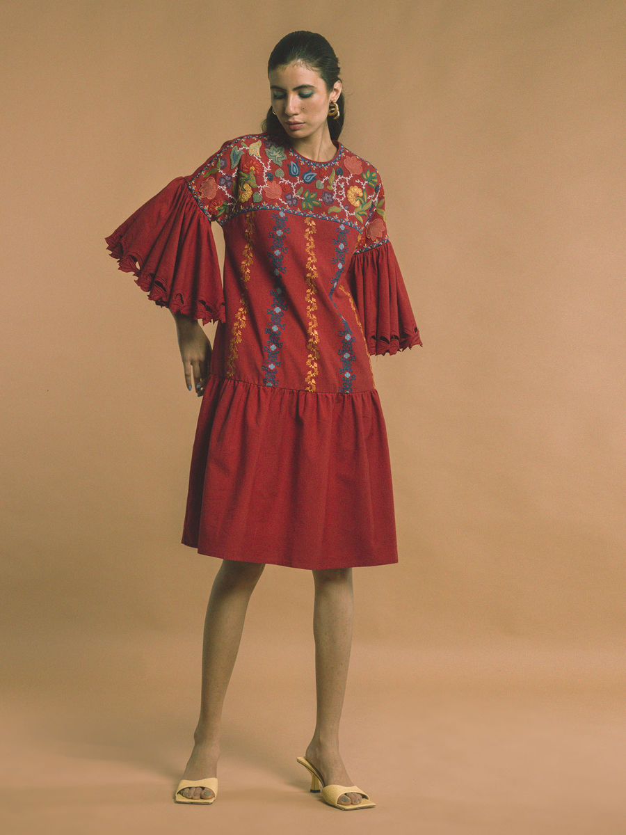 Buy Red Colour Dresses for Women Online with Stylish & Vibrant Designs