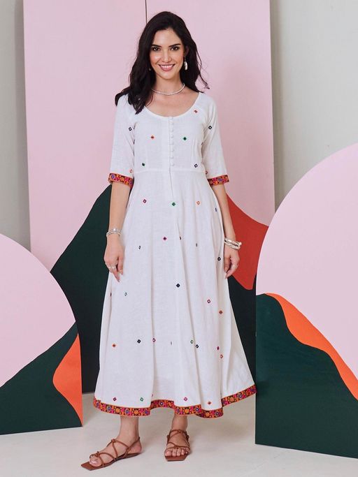 Buy Stylish Mirror Work Dresses Collection At Best Prices Online