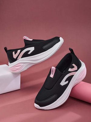 Buy Campus GISEL Women Black Sports Walking Shoes (UK 4) Online