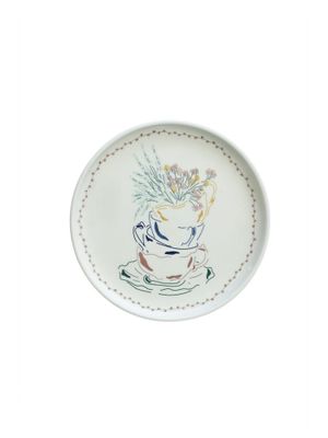 Buy The Wishing Chair Illustration Series Wall Plate- Teacups Online