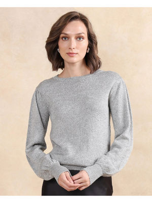 Buy RAREISM Grey Adiyaman Primary Regular Sweater (XXS) Online