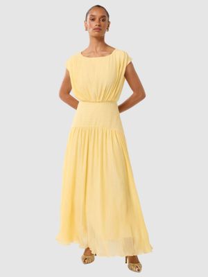 Buy Forever New Lila Petite Crinkle Maxi Dress Online