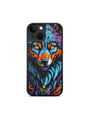 Buy Treemoda Printed Black Wolf Silicone Case Online