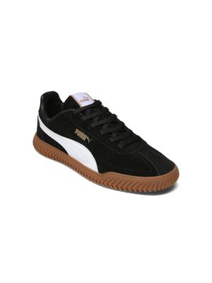 Buy Puma Black Club Kayzer Suede Low Boot Sneakers (UK 3) Online