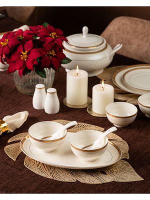 Buy Vigneto Imperial Gold Dinner (Set of 51) Online