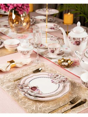 Buy Vigneto Rose Garden Dinner (Set of 18) Online
