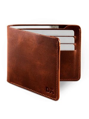 Buy DailyObjects Tan Leather UrbanGentleman Wallet Online