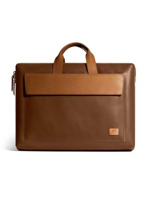 Buy DailyObjects Walnut Brown Bask Messenger Bag Online