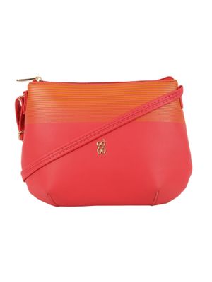 Buy Baggit Felt Extra Large Pink Sling Bag Online