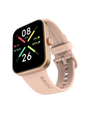 Buy Noise Colorfit Pulse Go Buzz Smartwatch Rose Pink Online