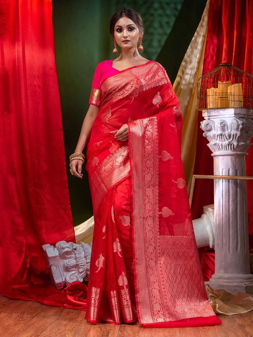Buy Stylish Rose Gold Sarees Collection At Best Prices Online