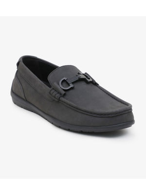 Buy TONI ROSSI Men Grey Loafers (40) Online