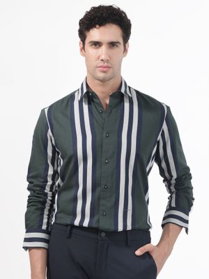 Buy Rare Rabbit Modena Dark Green Shirt online