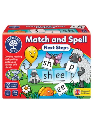 Buy Orchard Toys Match and Spell Next Steps Online