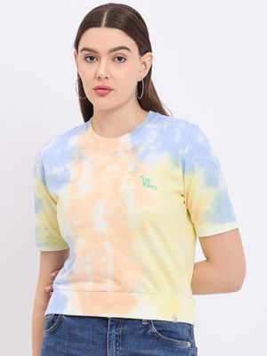 Buy Duke Women Half Sleeve Crop Top (S) Online