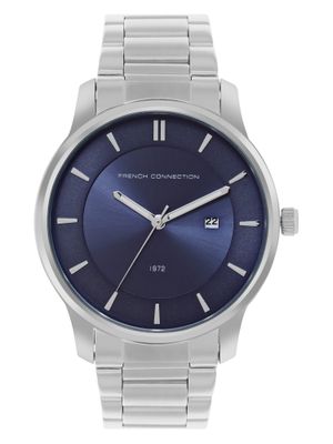 Buy French Connection Men Earl Navy Blue Dial Analog Watch FCN00057C (M ...