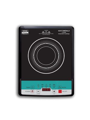 Buy KENT Emerald Induction Cooktop 1500W Faster Cooking with 5 Preset ...