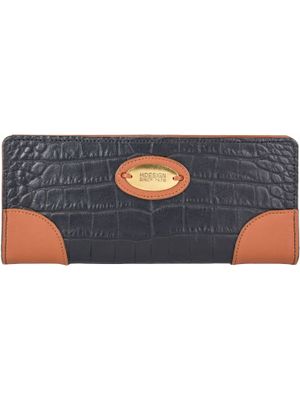Buy Hidesign Black Patterned Wallet Online