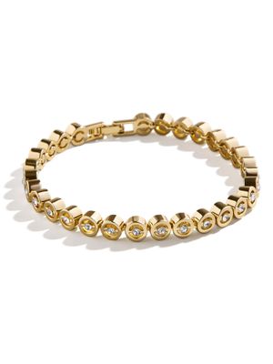 Buy BaubleBar Gold Plating Addison White Bracelet Online