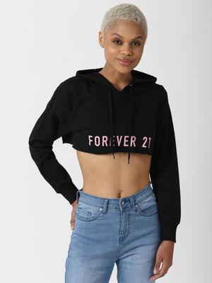 Forever 21 Hoodies and Sweatshirts : Buy Forever 21 Black Graphic ...