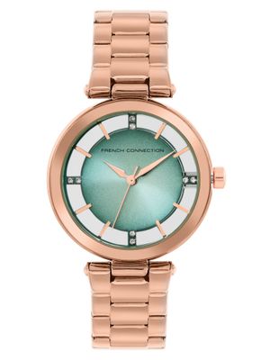 Buy French Connection Women Green Dial Analog Watch - FCN095RGM (M) Online