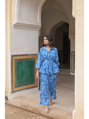 Buy Naav Azure Co-Ord Set (S) Online