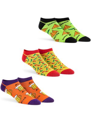 Buy Dynamocks Men and Women Ankle Length Socks Multi-Color Online