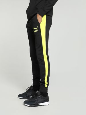 Buy Puma T7 ICONIC Track Mens Black Track Joggers Online
