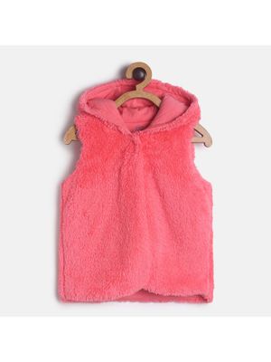 Buy MINI KLUB Kids Girls Coral Shrug Online