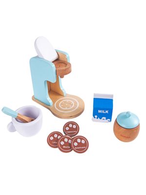 Buy NESTA TOYS Wooden Coffee Maker Toy Set Online