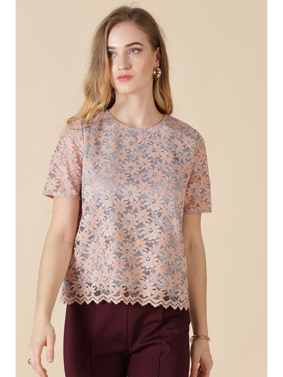Buy Net Tops For Women At Upto 60% Off Online In india