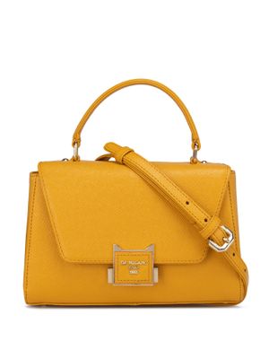 Da Milano Satchels : Buy Da Milano Leather Yellow Satchel Bag Online ...