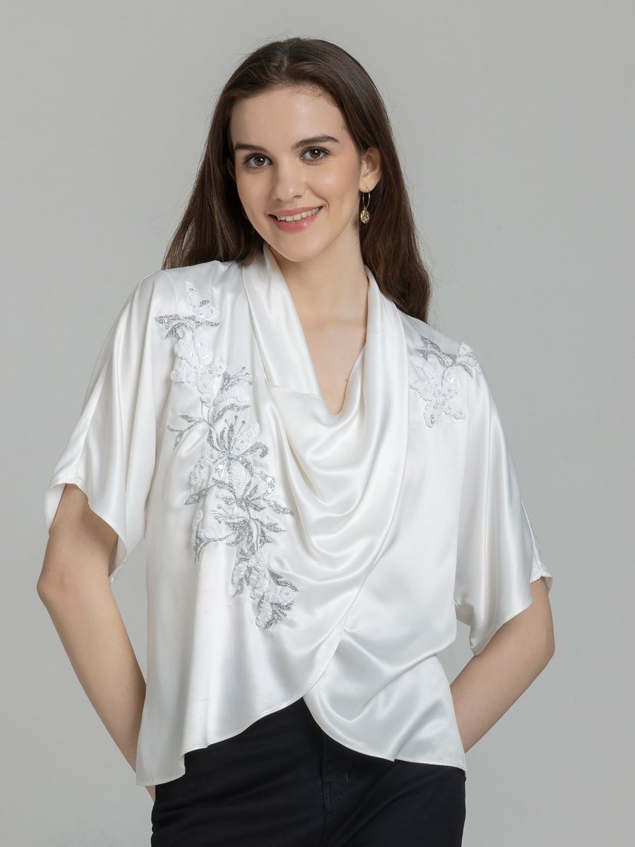 Buy Stylish Cowl Neck Tops Collection At Best Prices Online