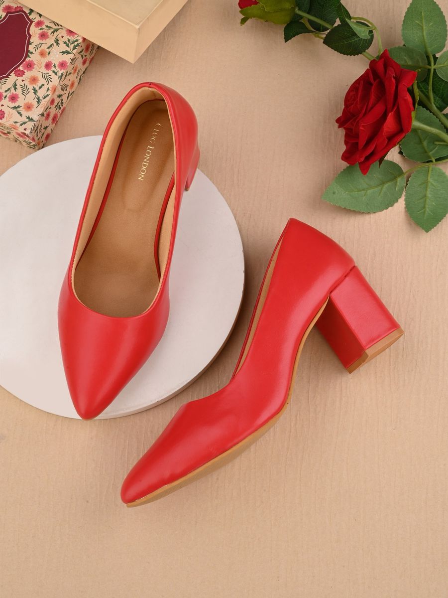 Buy Best Red Heels From Top Brands Online In India