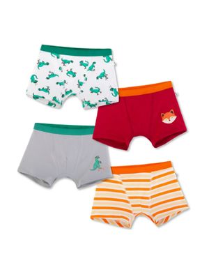 Buy Plan B Foxy Dino Boy Trunks (Pack of 4) Online