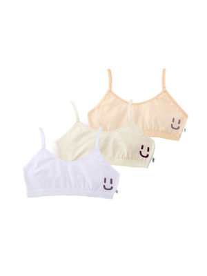 Buy Plan B Smiley - Training Bras (Pack of 3) Online