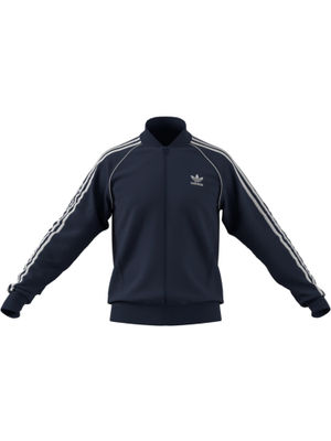 Buy adidas Men Sst Tt Navy Blue & White Jacket (S) Online