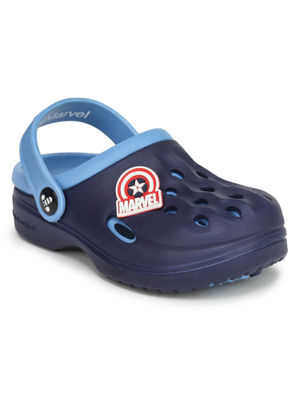 Buy toothless Marvel Avengers Boys Navy Blue Clogs Online