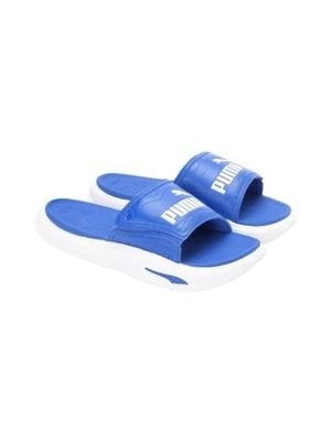 Buy Puma Men Blue SoftridePro Sliders (UK 10) Online