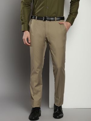 Buy Tommy Hilfiger Mens Beige Colour Trouser (48) Online