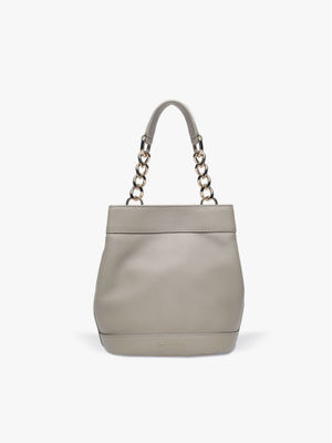Buy Tan and Loom Solid Rani Batua - Grey Online