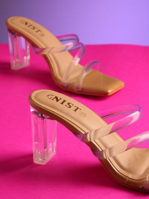 Buy GNIST Beige Comfortable transparent Block Online