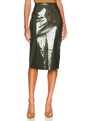 Commando Midi Skirts : Buy Commando Faux Patent Leather Midi Skirt ...