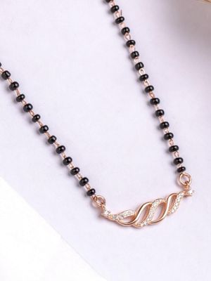 Buy STERLYN Whispering Wave Mangalsutra Online