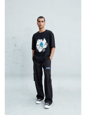 Buy Kilogram Kgrm Cargo Pants-Black Online