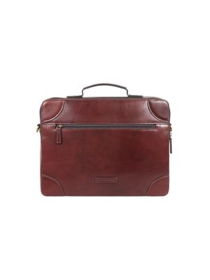 Buy Hidesign Men Protect 03 Briefcase-Brown Online