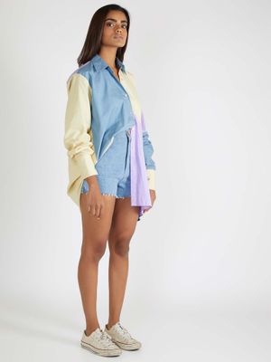 Buy DEME Multi-Colour Solid Shirt Online