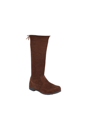 Shoetopia Casual Boots : Buy Shoetopia Women Brown Solid Boots Online ...