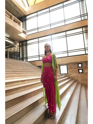 Buy Aapro Label Amaya Skirt (Set of 3) Online